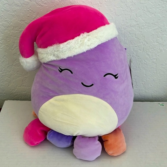 Squishmallows | Toys | Squishmallows Beula The Octopus 2 Christmas 223 ...